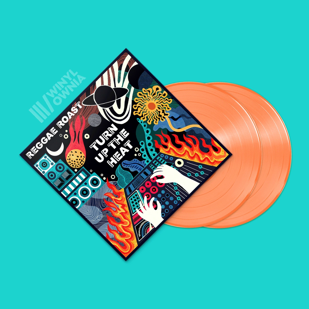 REGGAE ROAST Turn Up The Heat 2LP ORANGE - Sklep internetowy TonyMuzy.pl
